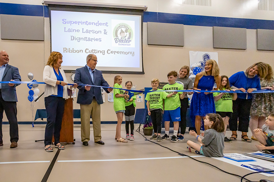 Students, Staff, and Guests Commemorate Baxter Elementary School With ...